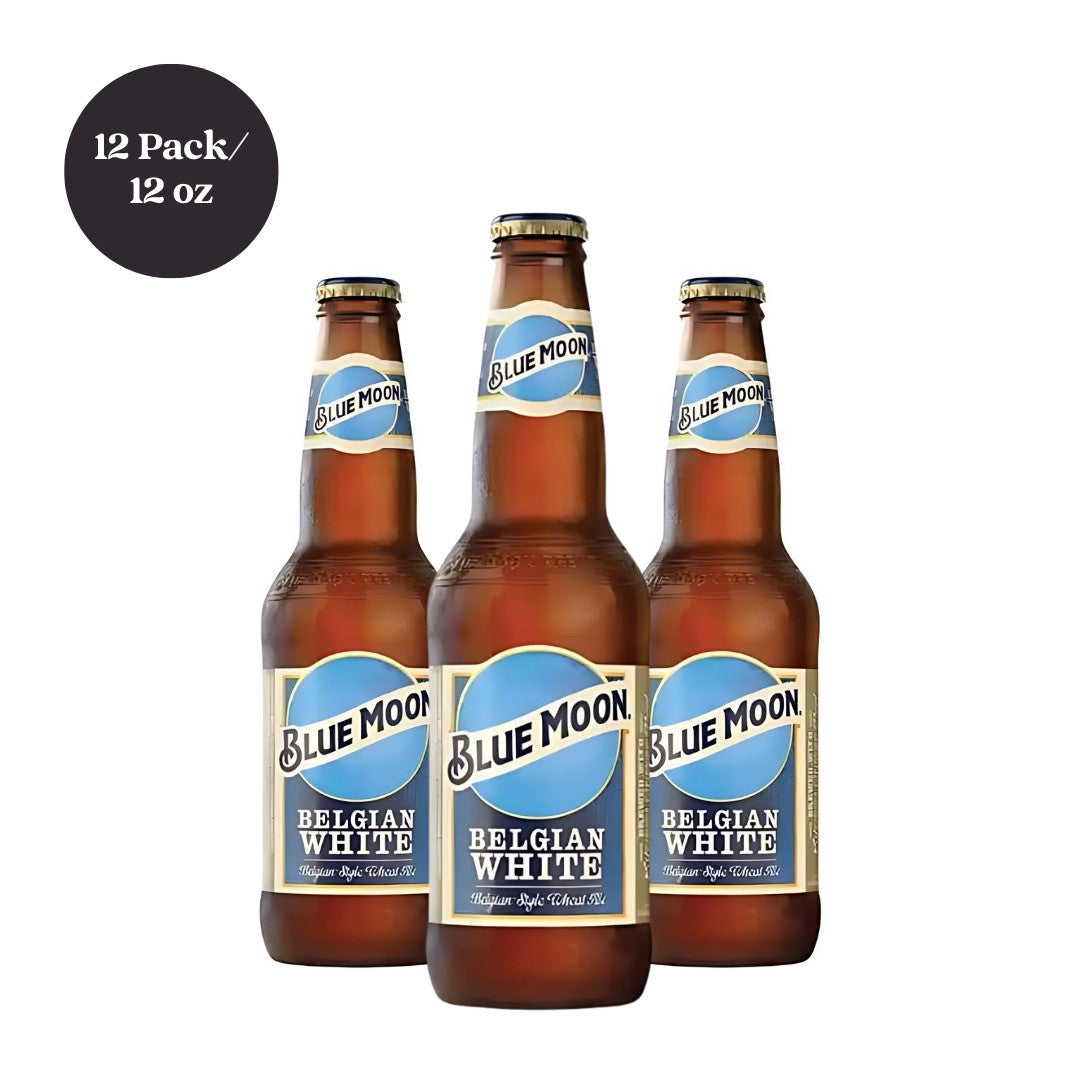 Blue Moon Belgian White Ale 12pk 12 fl oz Bottle – Miramar Wine & Liquor