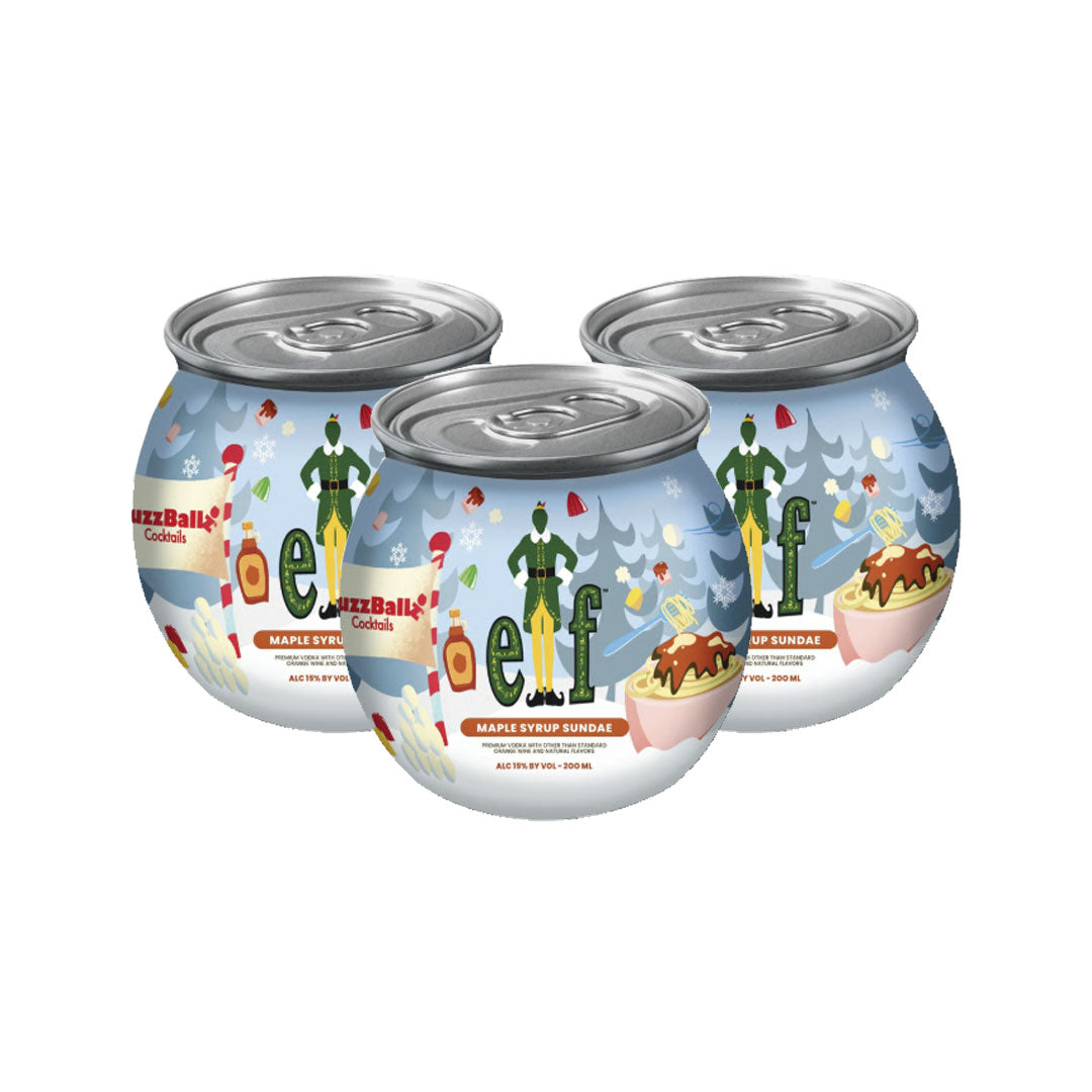 Buzzballz Cocktails Elf Maple Syrup Sundae 3pk 200mL – MMWL
