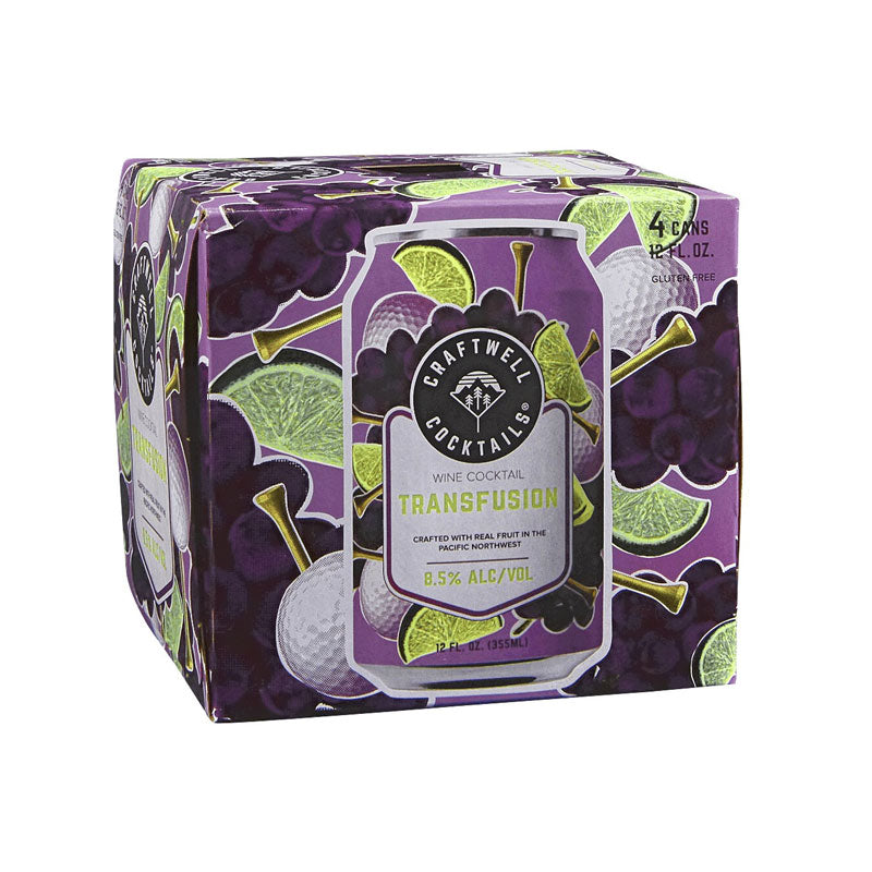 Craftwell Transfusion RTD Cocktail 4pk 12 fl oz Cans – MMWL