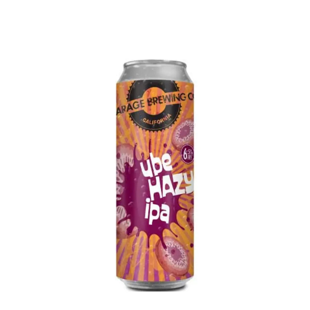 Garage Brewing Ube Hazy IPA Beer 19.2 fl oz Single Can – MMWL