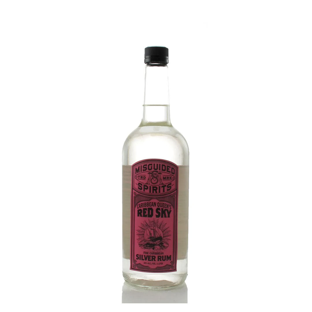 Misguided Spirits Caribbean Queen's Red Sky Silver Rum 1L – MMWL