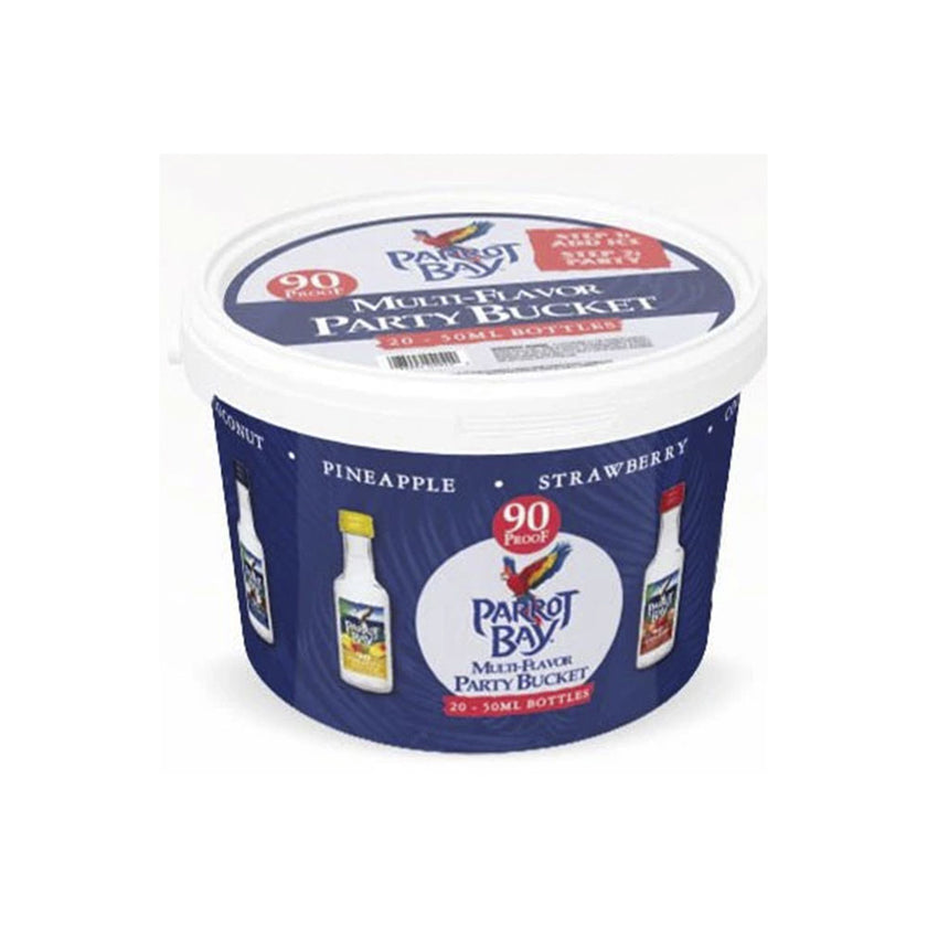 Parrot Bay Flavors of Paradise Party Bucket 20pk 50mL Shots – MMWL